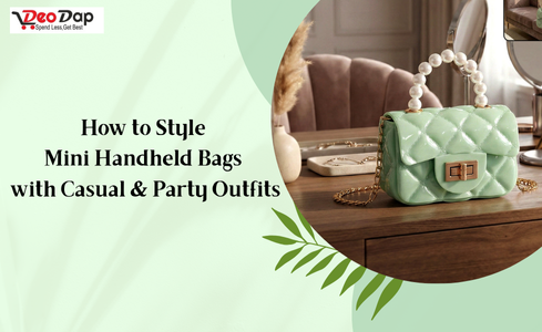Mini Handheld Bag Styling Guide for Casual & Party Wear – DeoDap