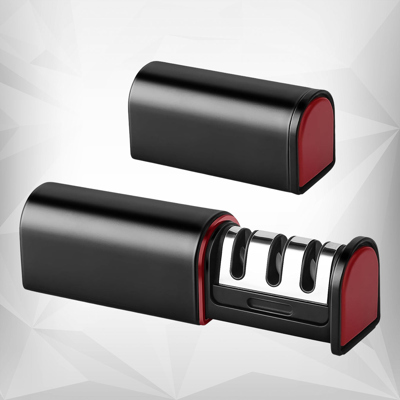 3-Stage Knife Sharpener, Knife grinder Three-sided blade for both wate