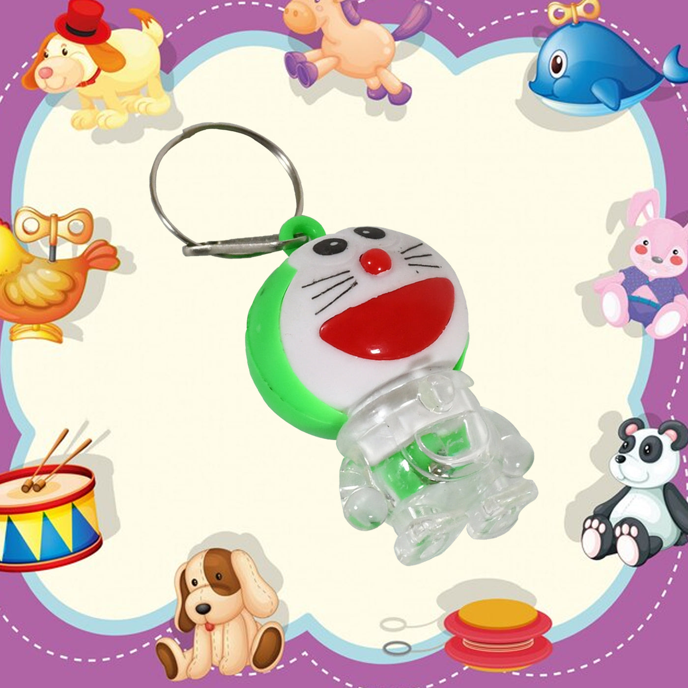 Get Doremon Lightning Keychain | Perfect for Anime Lovers — DeoDap