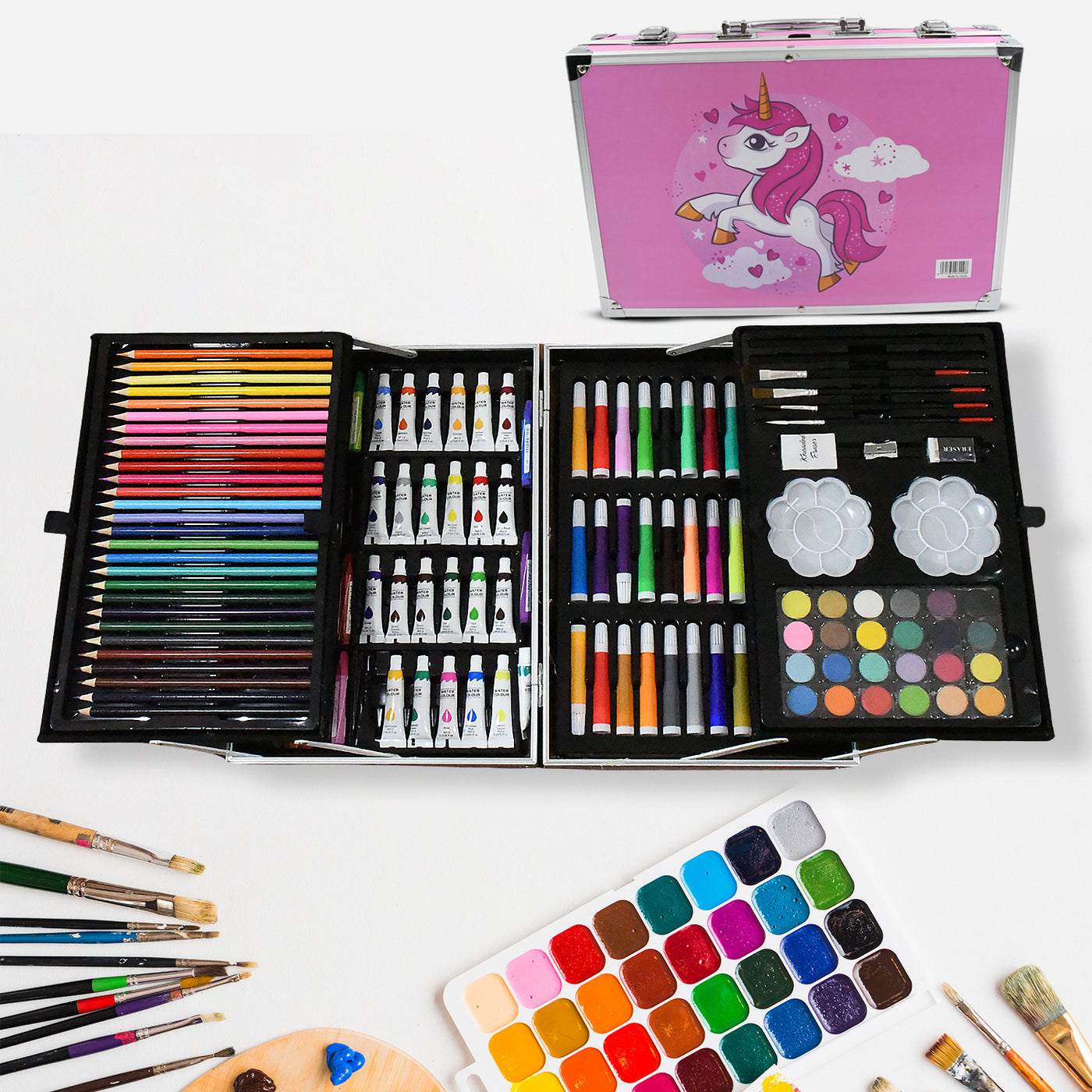17980 Professional Art Set-Drawing Painting Sketching Coloring Kids Se ...