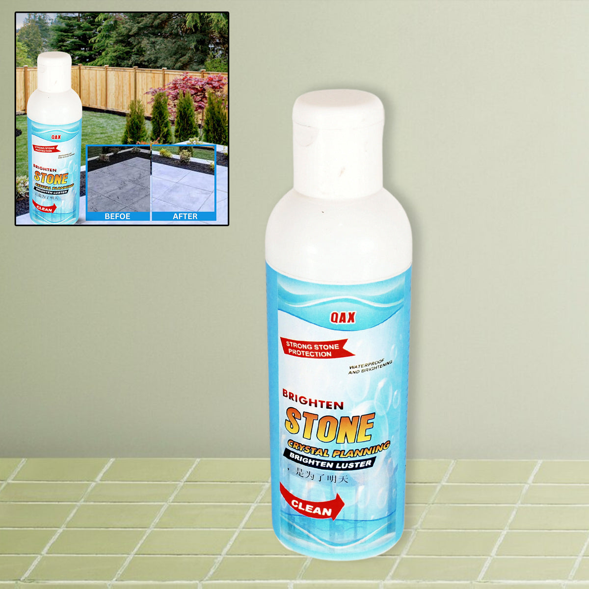 Stone Stain Remover Cleaner, Stone Crystal Plating Agent, Marble Stone ...