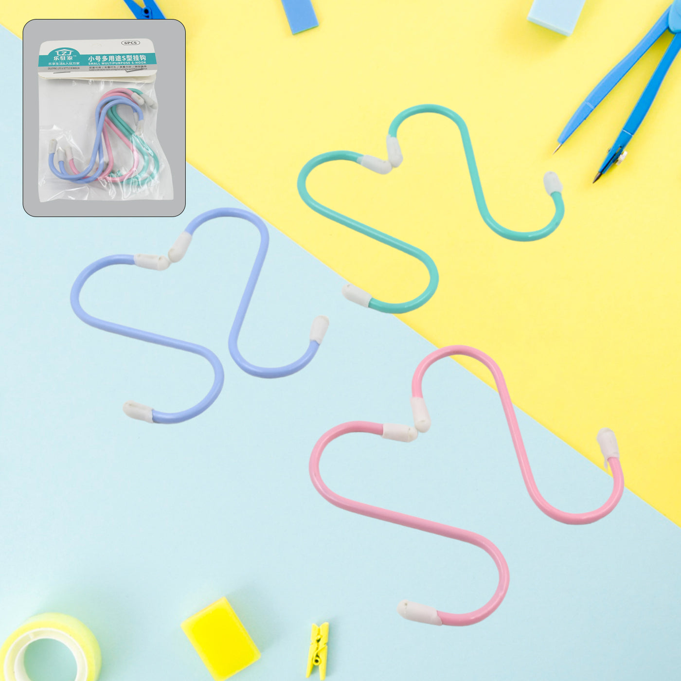 S Shape Metal Hooks for Hanging, Heavy Duty S Shaped Hooks for Hanging ...