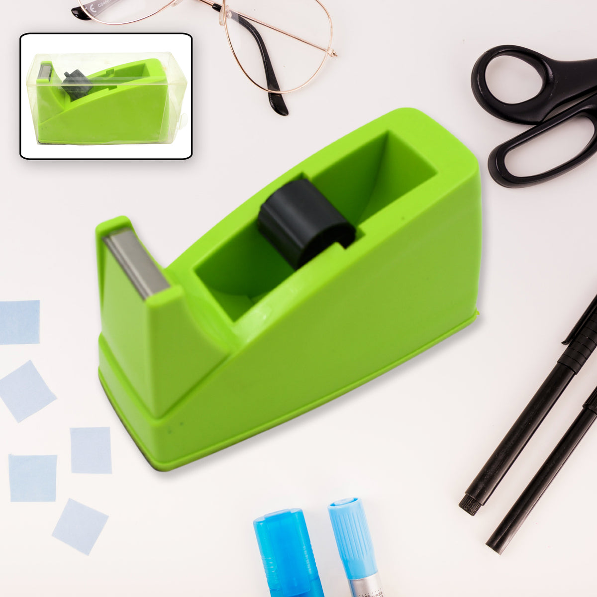 Buy Plastic Tape Dispenser Cutter | Home & Office — DeoDap