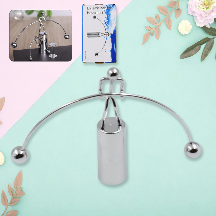 Mini Steel Balance Toy Newton Cradle Pendulum Desk Metal Decoration fo
