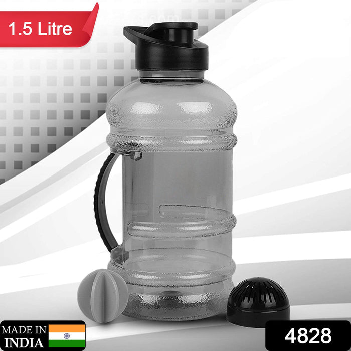 4828 Sports Gym 1 5 Liters Gallon Water Bottle With DeoDap 4828 Sports Gym 1 5 Liters Gallon Water Bottle With DeoDap