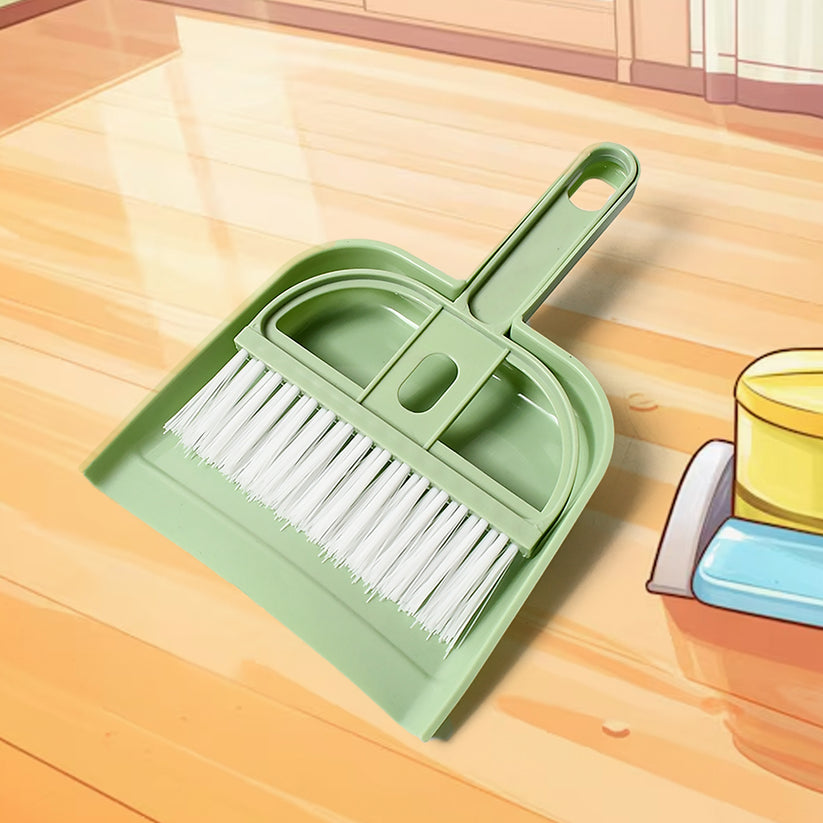 7617 Mini Dustpan Supdi with Brush Broom Set for Multipurpose