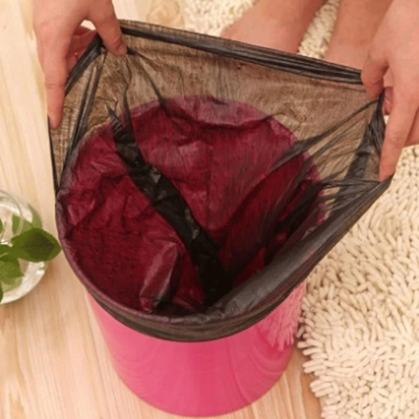 Shop Black Garbage Bags | Durable Dustbin Bags - DeoDap
