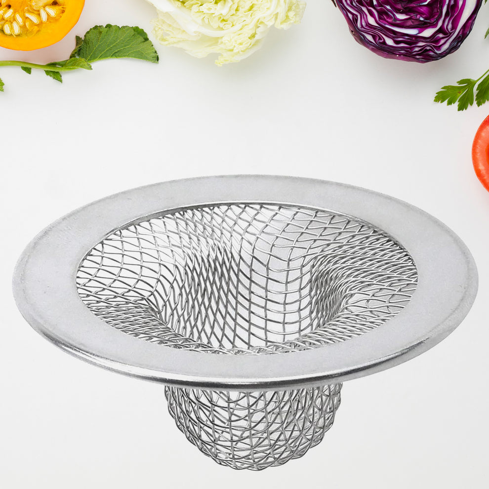 Stainless Steel Kitchen Sink Strainer (2 Pc Set) – DeoDap