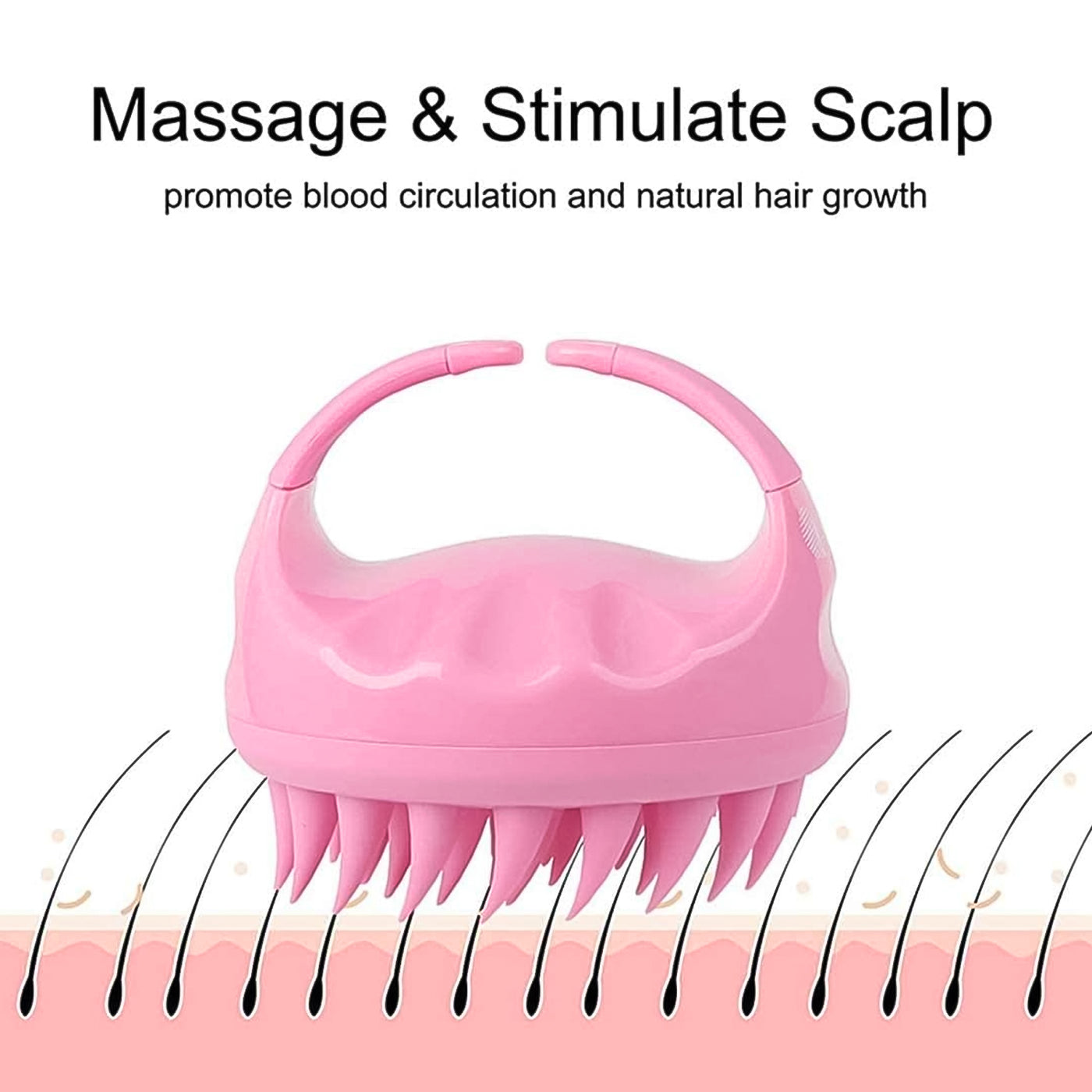 Relieve Stress with Scalp & Head Massager Comb - 1c — DeoDap
