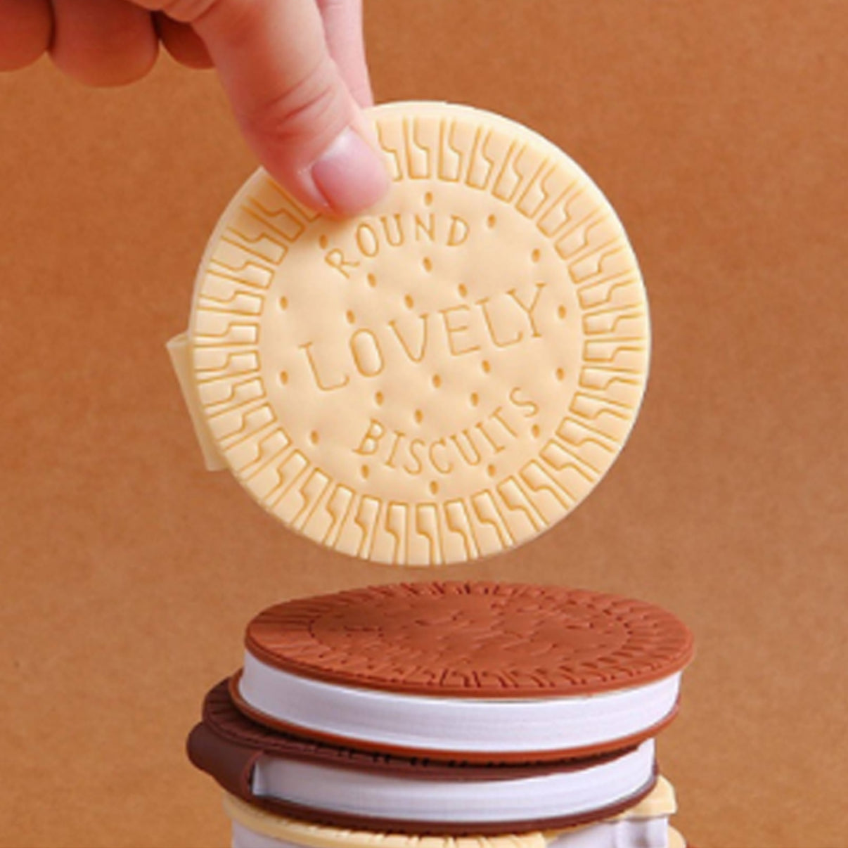 Round Chocolate Scented Notebook – Writing Practice & Early Learning B