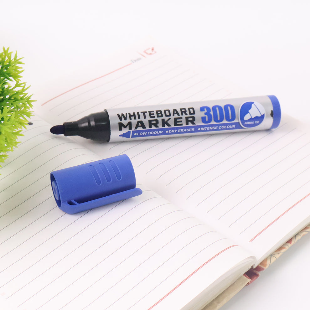 Jumbo Tip Whiteboard Blue Ink Marker (1 Pc)