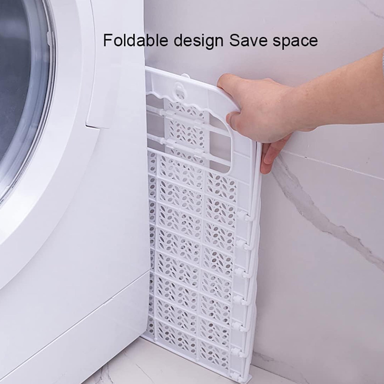8145 Wall Hanging Laundry Basket Clothes Hanger Dirty Hamper Clothes S ...