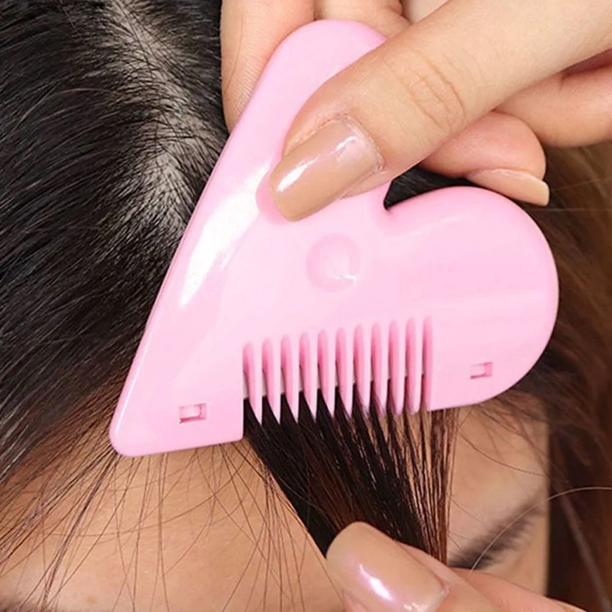 Shop Heart Shape Plastic Hair Cutting Scissors | DeoDap