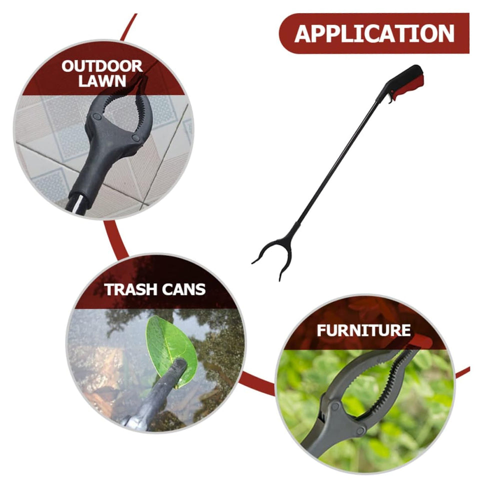 Buy Extra Long Trash Picker Upper - Heavy-Duty Grip | DeoDap