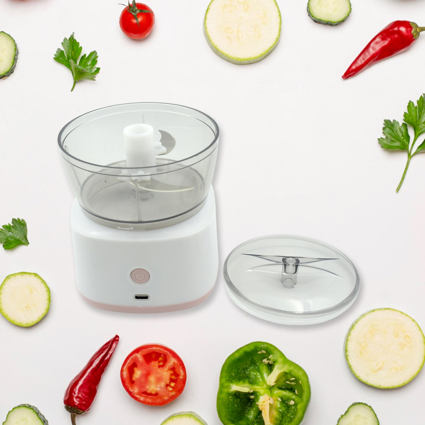 Buy Portable Electric Mini Food Processor Chopper | DeoDap