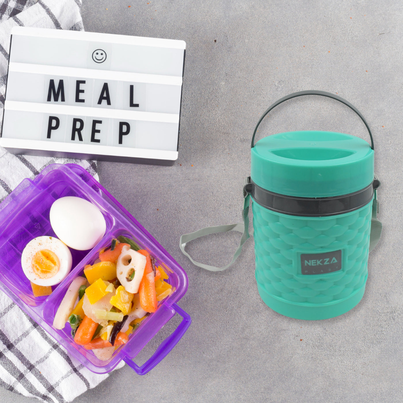 Buy Double Wall Insulated Stainless Steel Tiffin | DeoDap