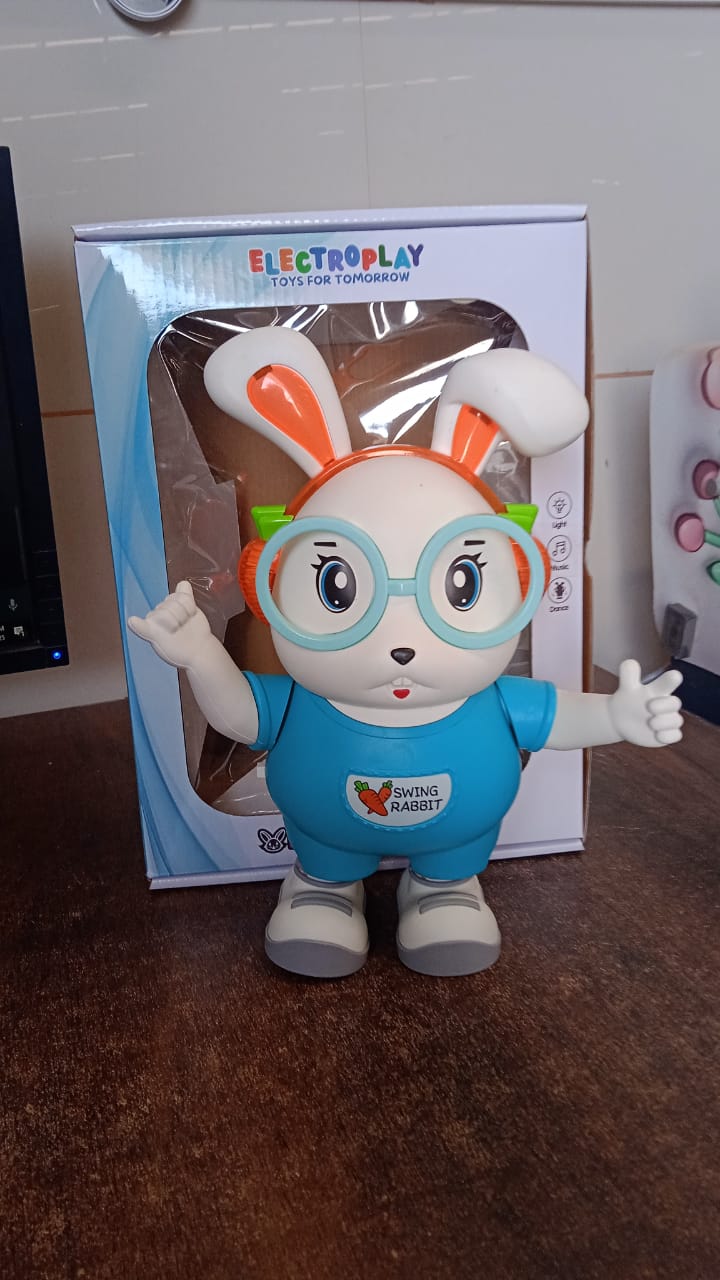 Electroplay Swing Rabbit Musical Dancing Toy – Interactive Bunny with