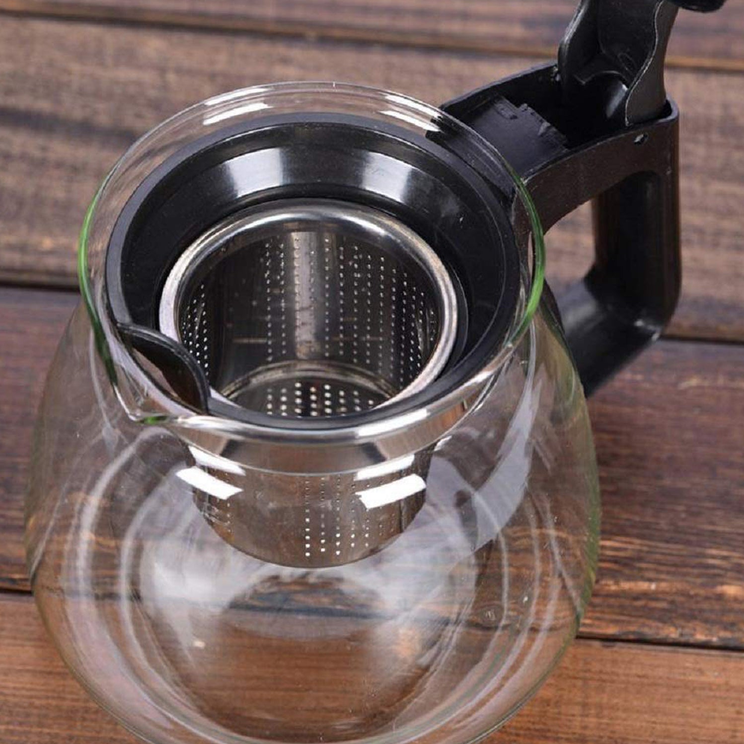 Flame Proof Glass Kettle & Cup Set With Strainer High Quality Kettle S ...