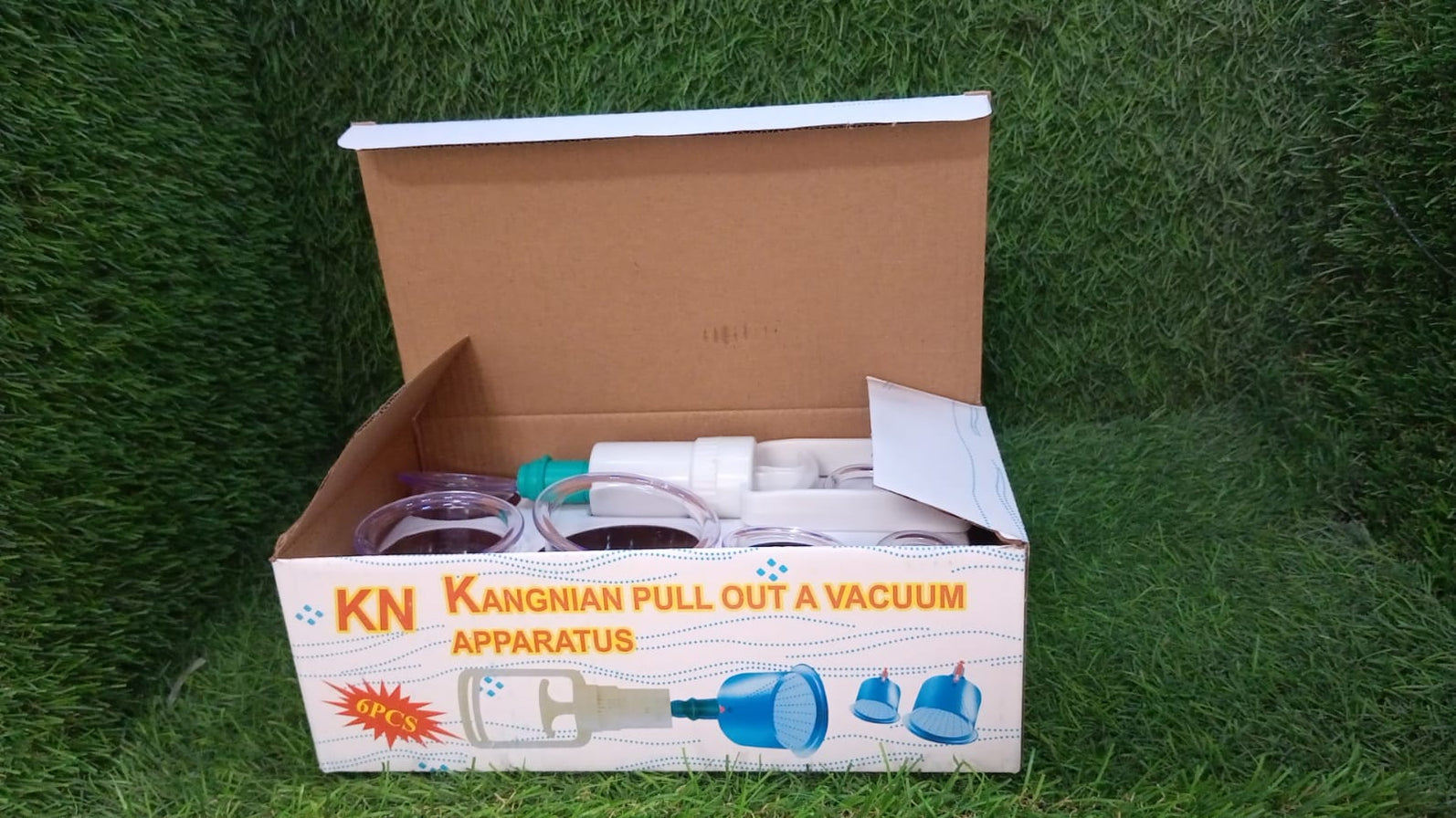 Vacuum Cupping Set 6 Pcs Kit Pull Out a Vacuum Apparatus Therapy Relax ...