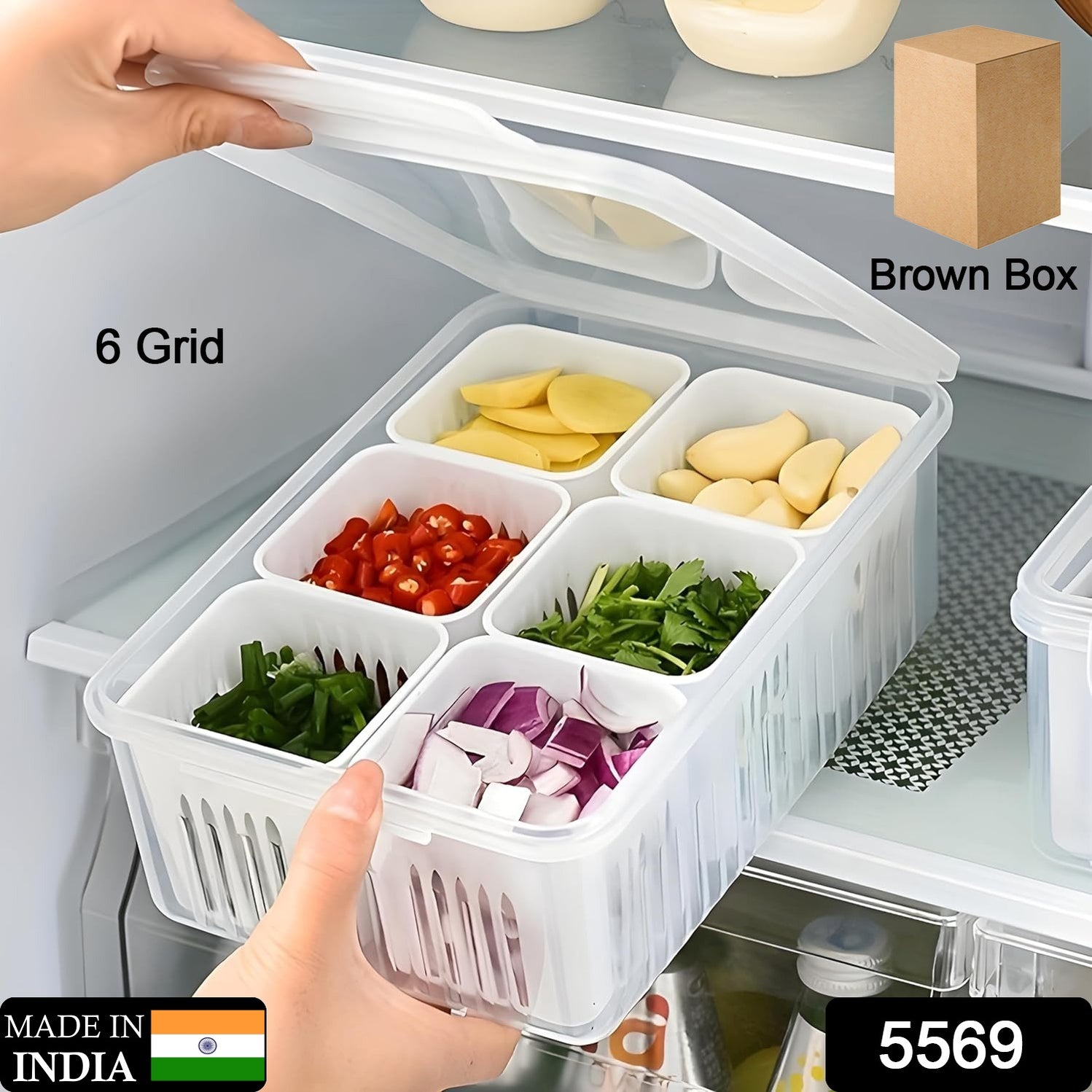 Fridge Storage Boxes Freezer Storage Containers, Container for Kitchen ...