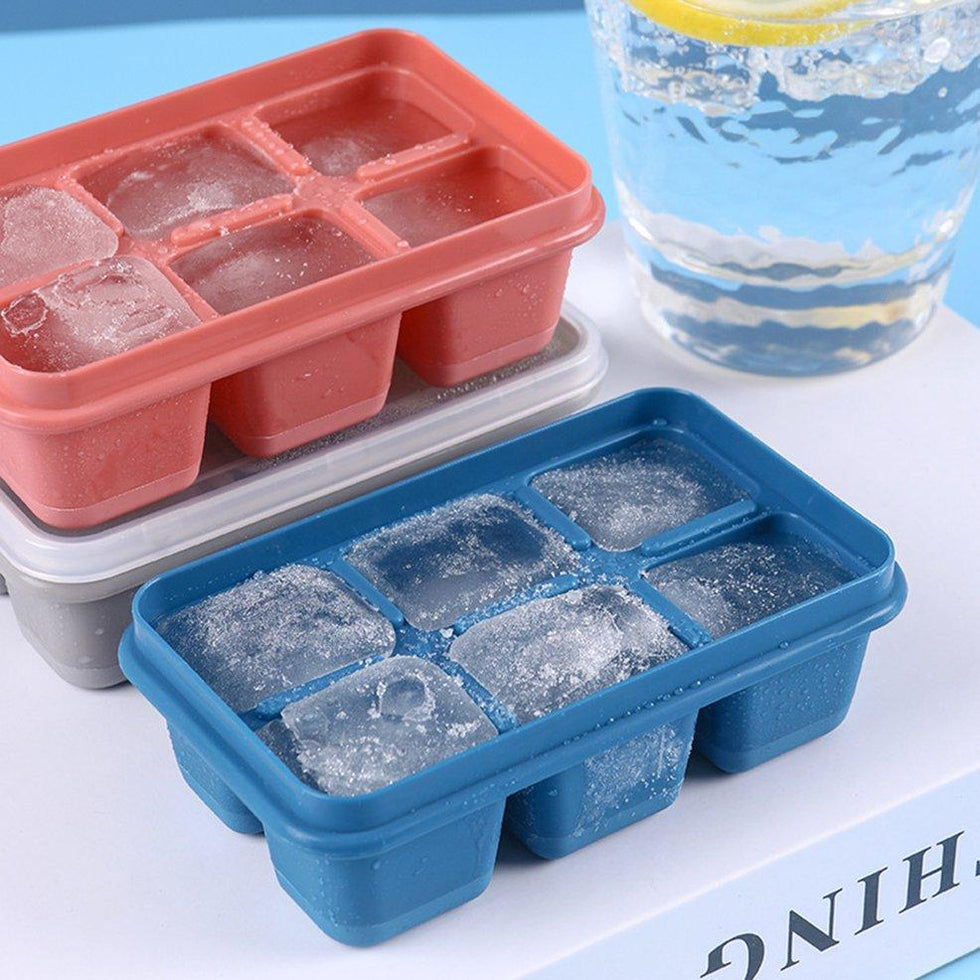 Buy 6-Grid Silicone Ice Tray | Perfect for Chilled Drinks — DeoDap