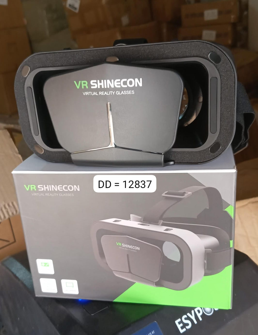 3d VR Headset Compatible with iPhone & Android Virtual Reality VR Gogg ...