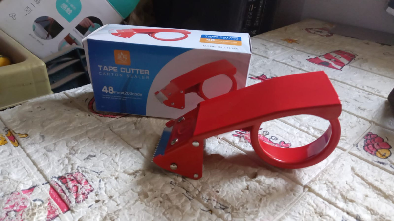 9193 Metal Packing Tape Dispenser Cutter for Home Office use, Tape Dis ...