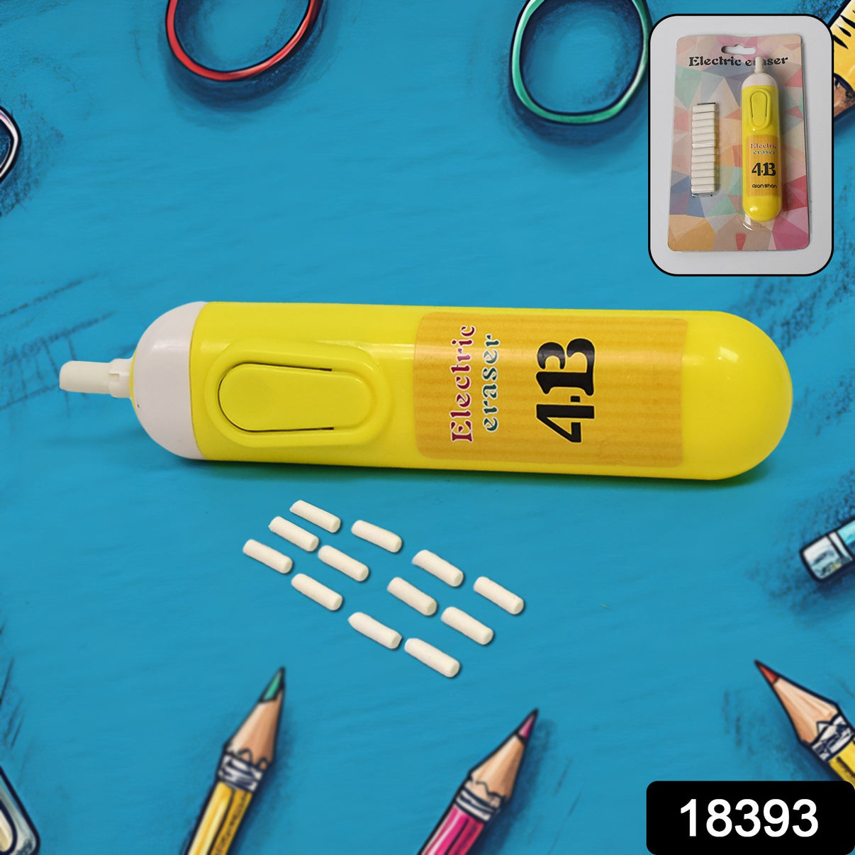 Buy Electric Eraser Kit – Automatic Pencil Eraser Set