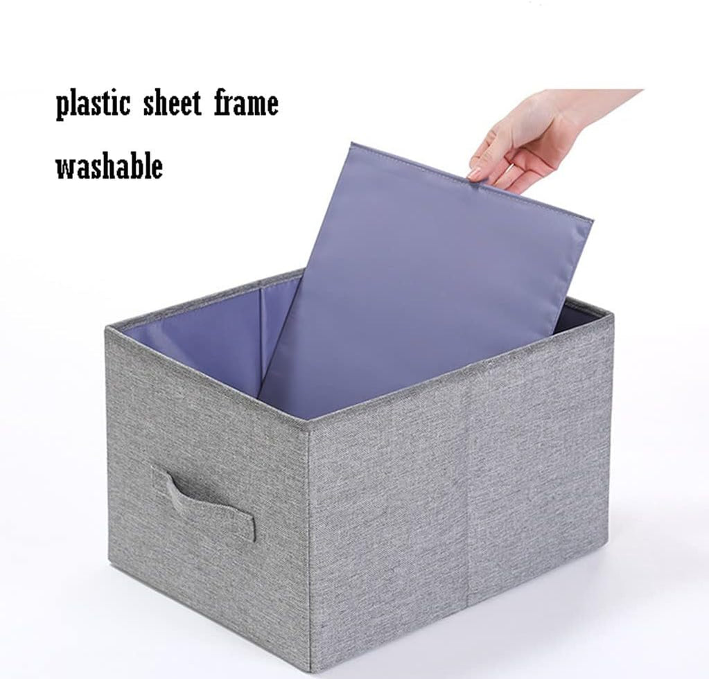 Shop Foldable Storage Boxes with Lids & Handles — DeoDap