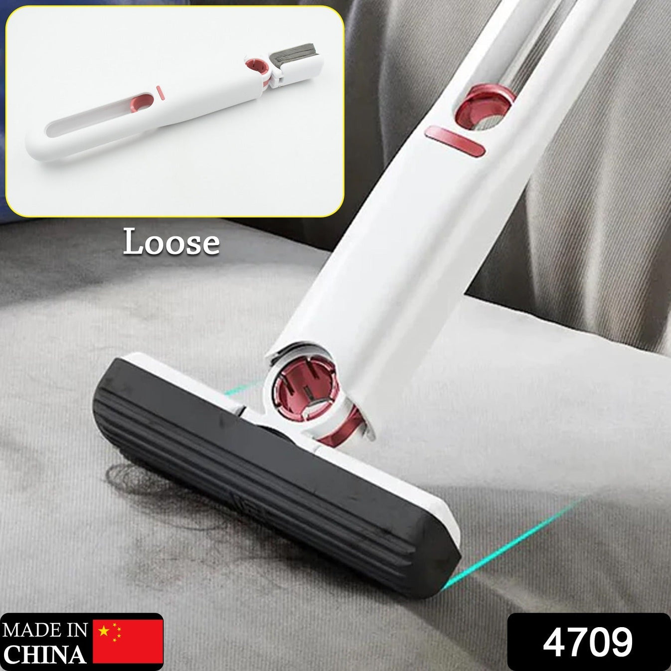 Portable Self-Squeeze Short Mop, Mini Hand Wash-Free Strong Absorbent