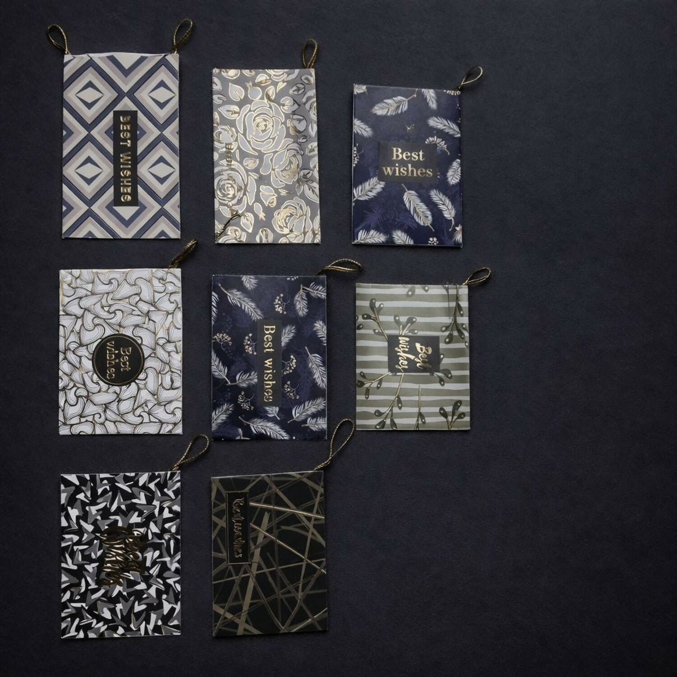 Premium Gift Tags with String for Birthday, Wedding & Festival Gift Wr