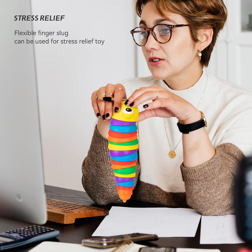 Buy Plastic Slug Fidget Toys - Stress Relieving & Fun Play