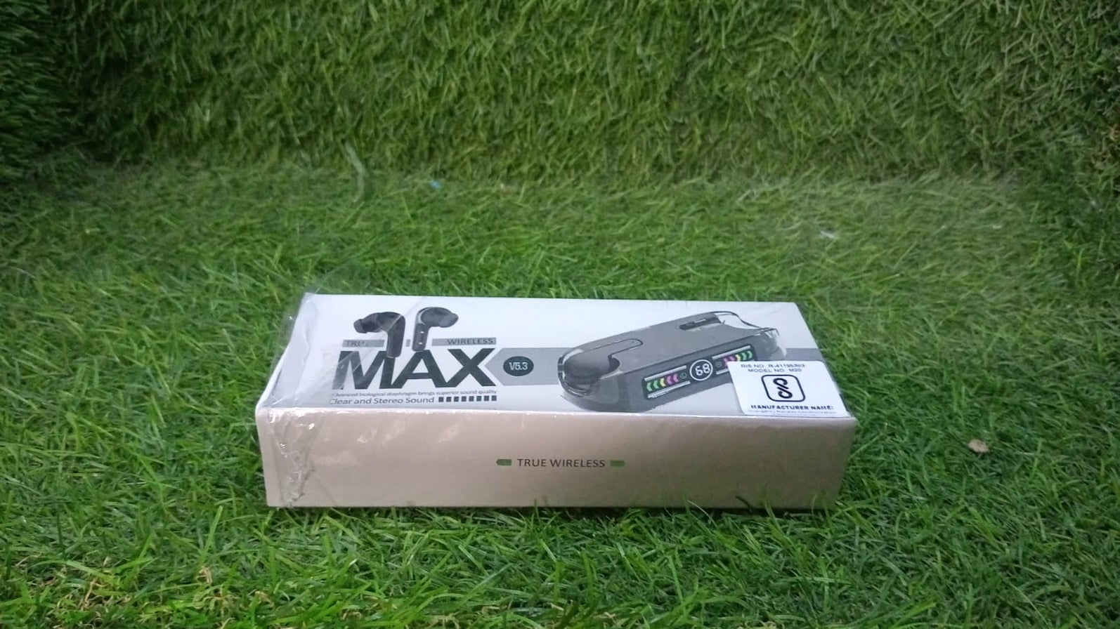 Earphones, with touch control, Black Bluetooth M12 Max Wireless Techno ...