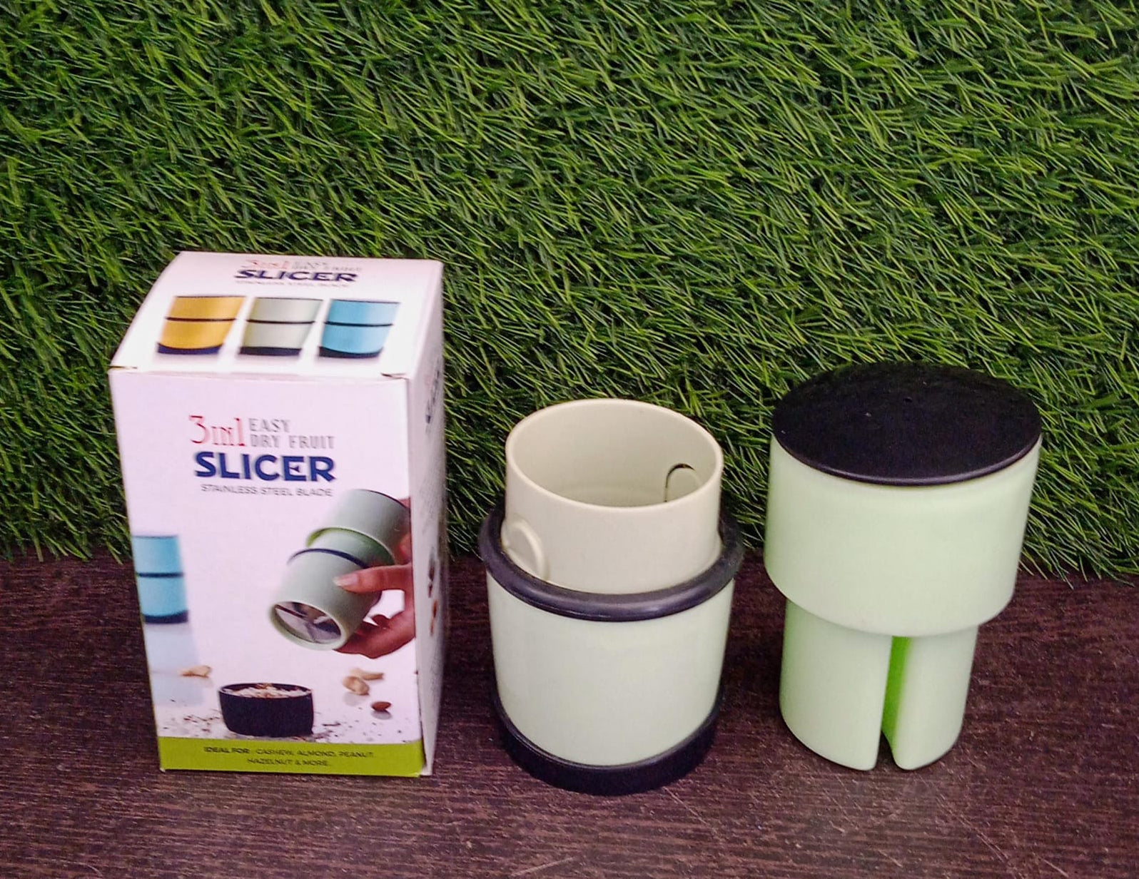 5333 Plastic Dry Fruit and Paper Mill Grinder Slicer, — DeoDap