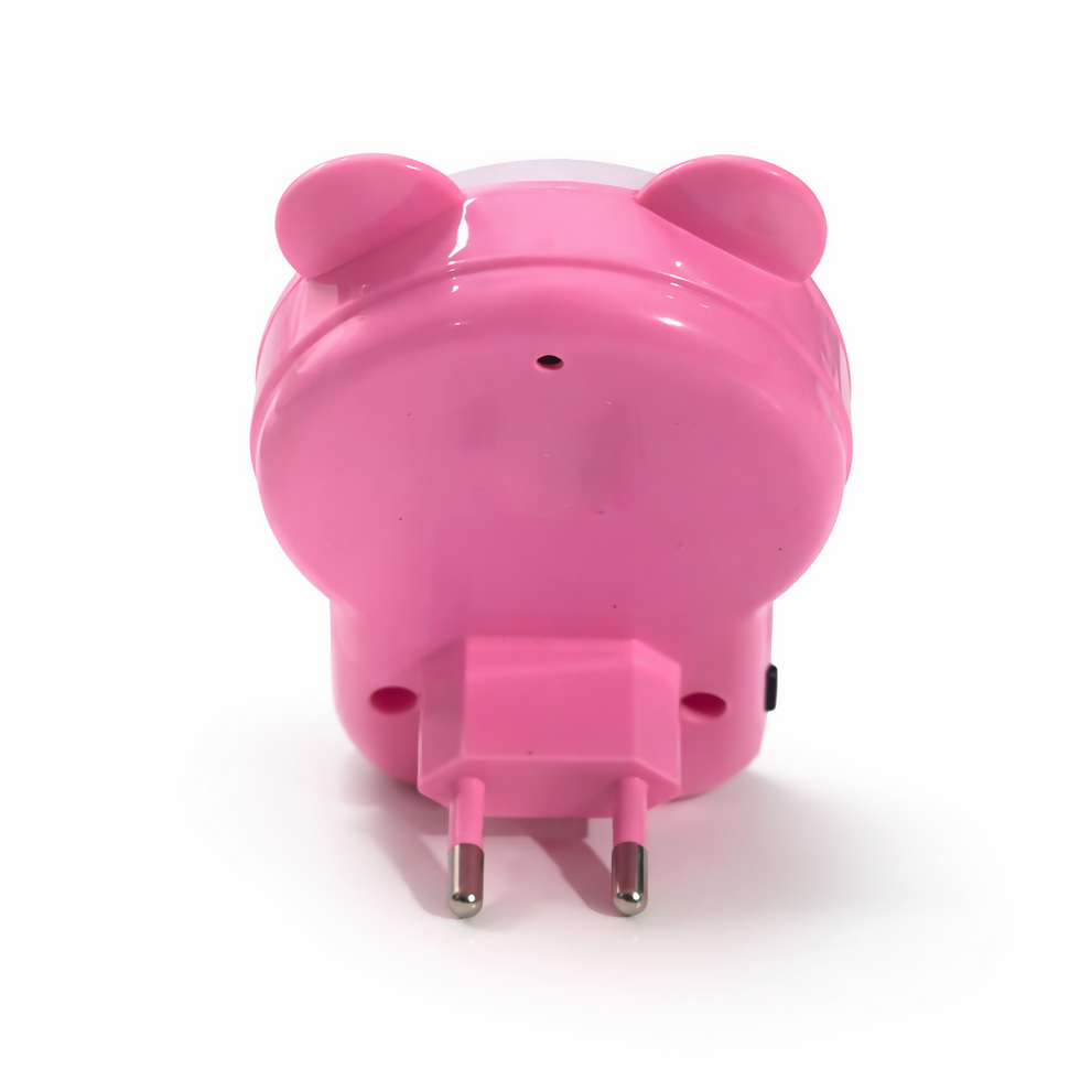 Panda Shape Plug-In LED Night Lamp for Kids Room, Bedroom & Nursery(CO