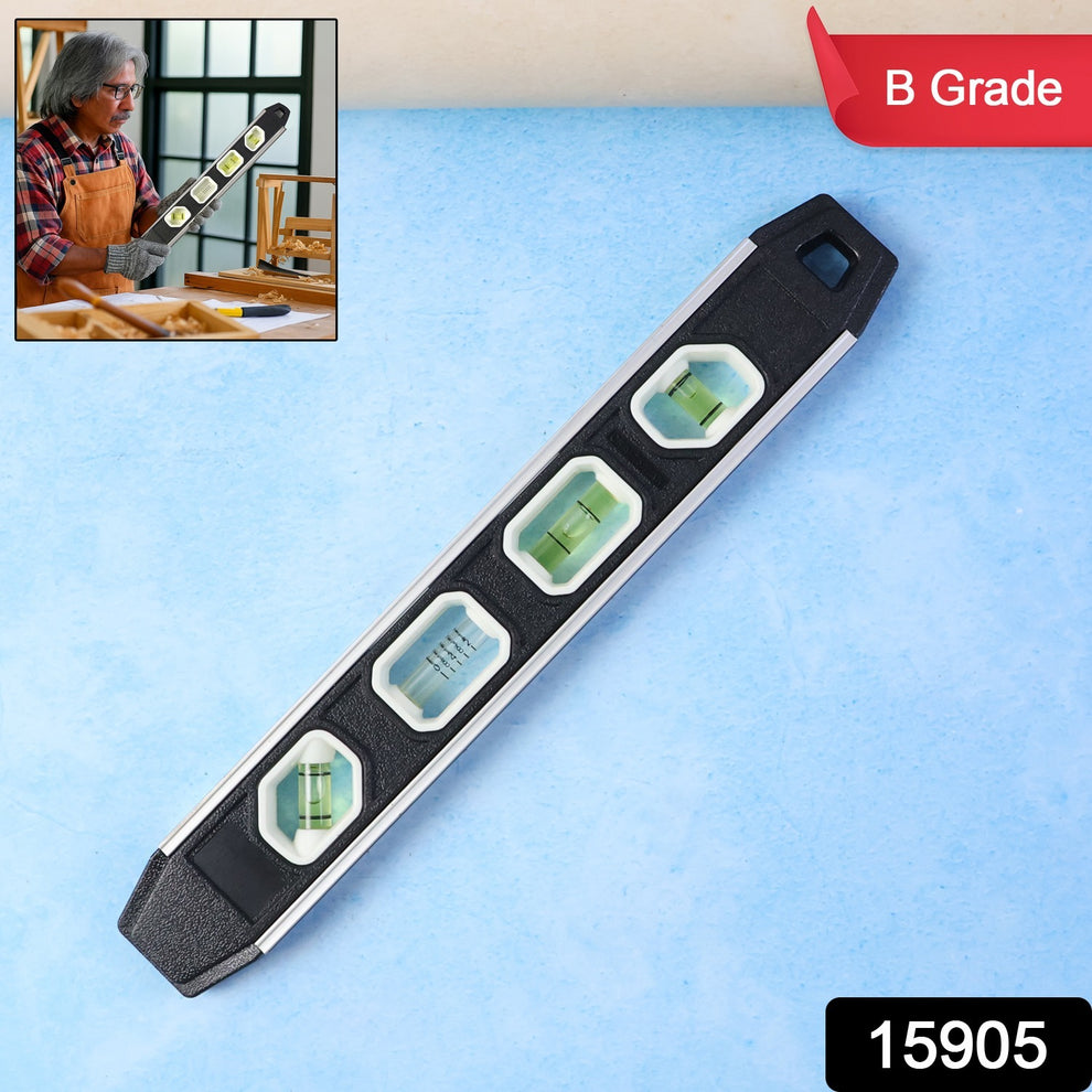 Professional Aluminum Spirit Level Measuring Tool (B Grade / 1 Pc)
