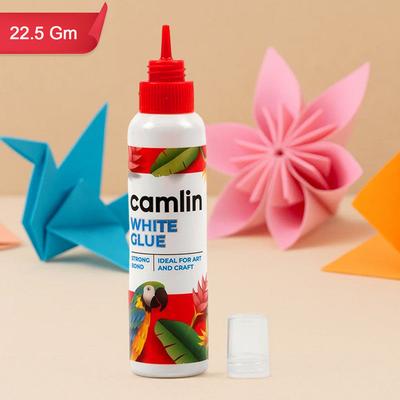 Camlin White Glue 22.5 gm – Strong Bond Adhesive for Art, Craft & Scho