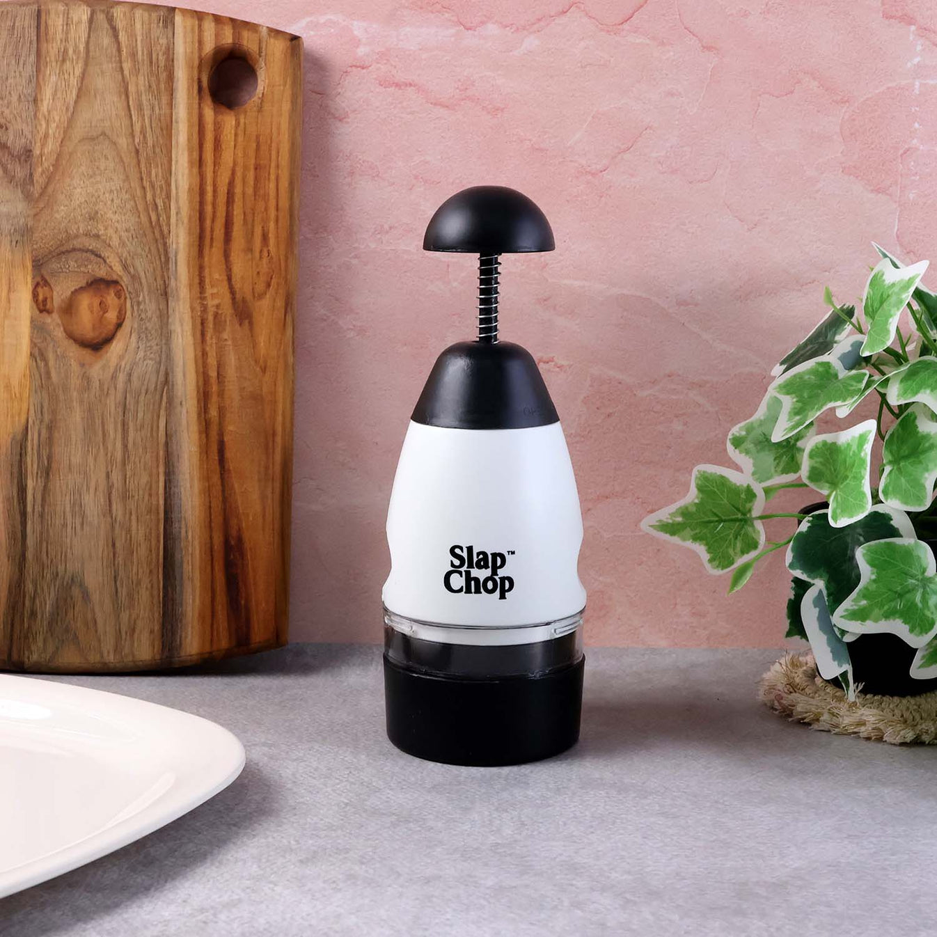 Slap Chop Hand Press Vegetable & Fruit Chopper (1 Pc)