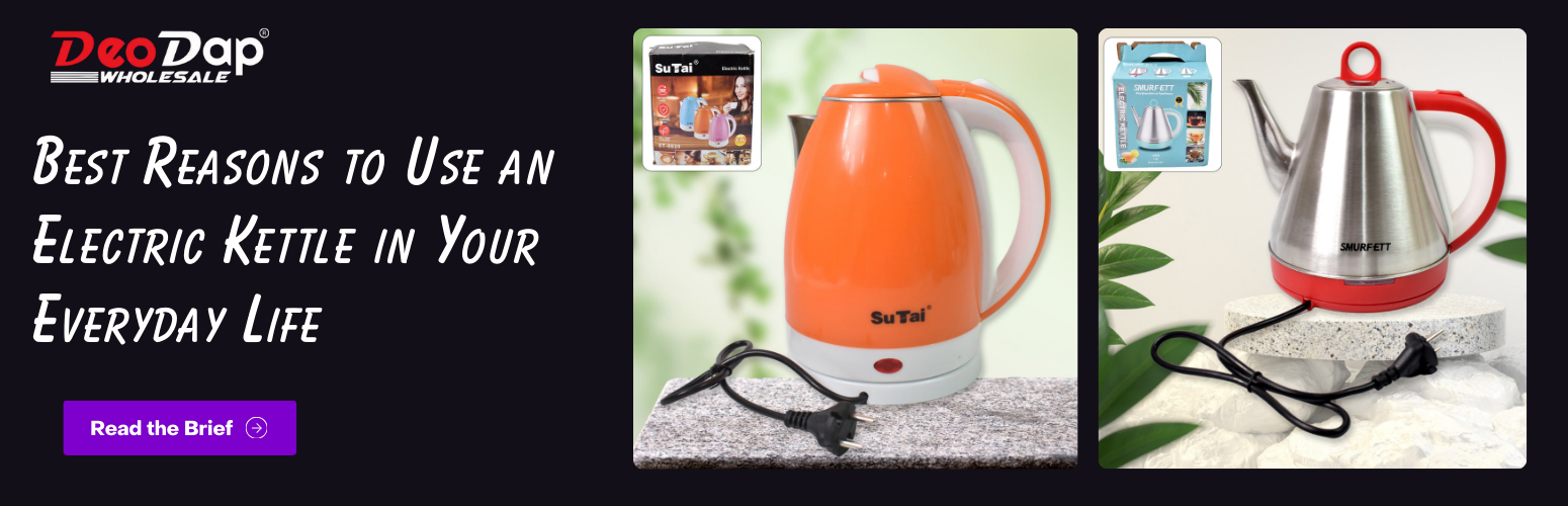 Best Electric Kettle for Daily Use | Winter Essentials – DeoDap