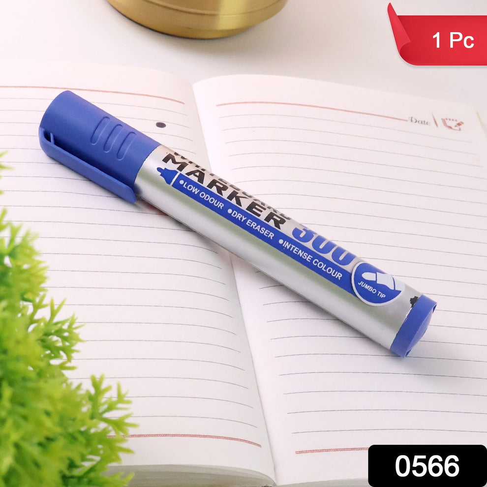 Jumbo Tip Whiteboard Blue Ink Marker (1 Pc)