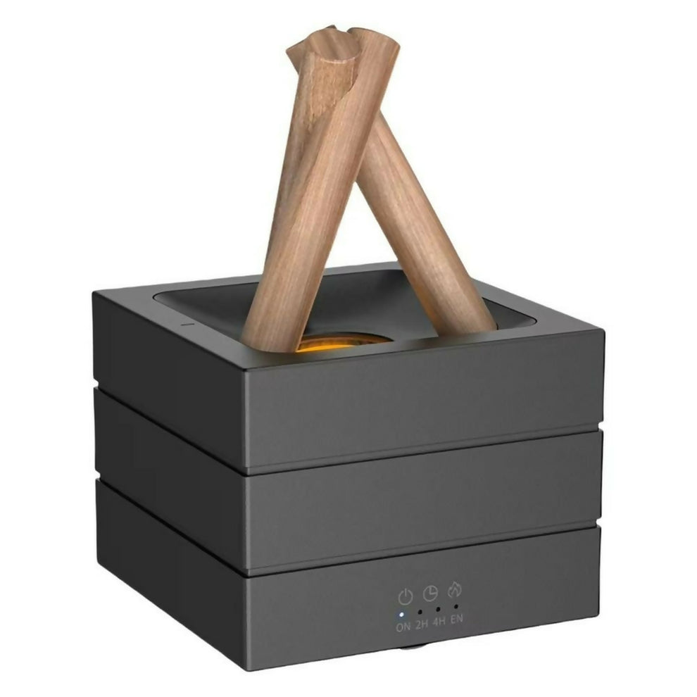 Campfire Flame Aroma Diffuser with Simulated Fire Effect & Timer Modes