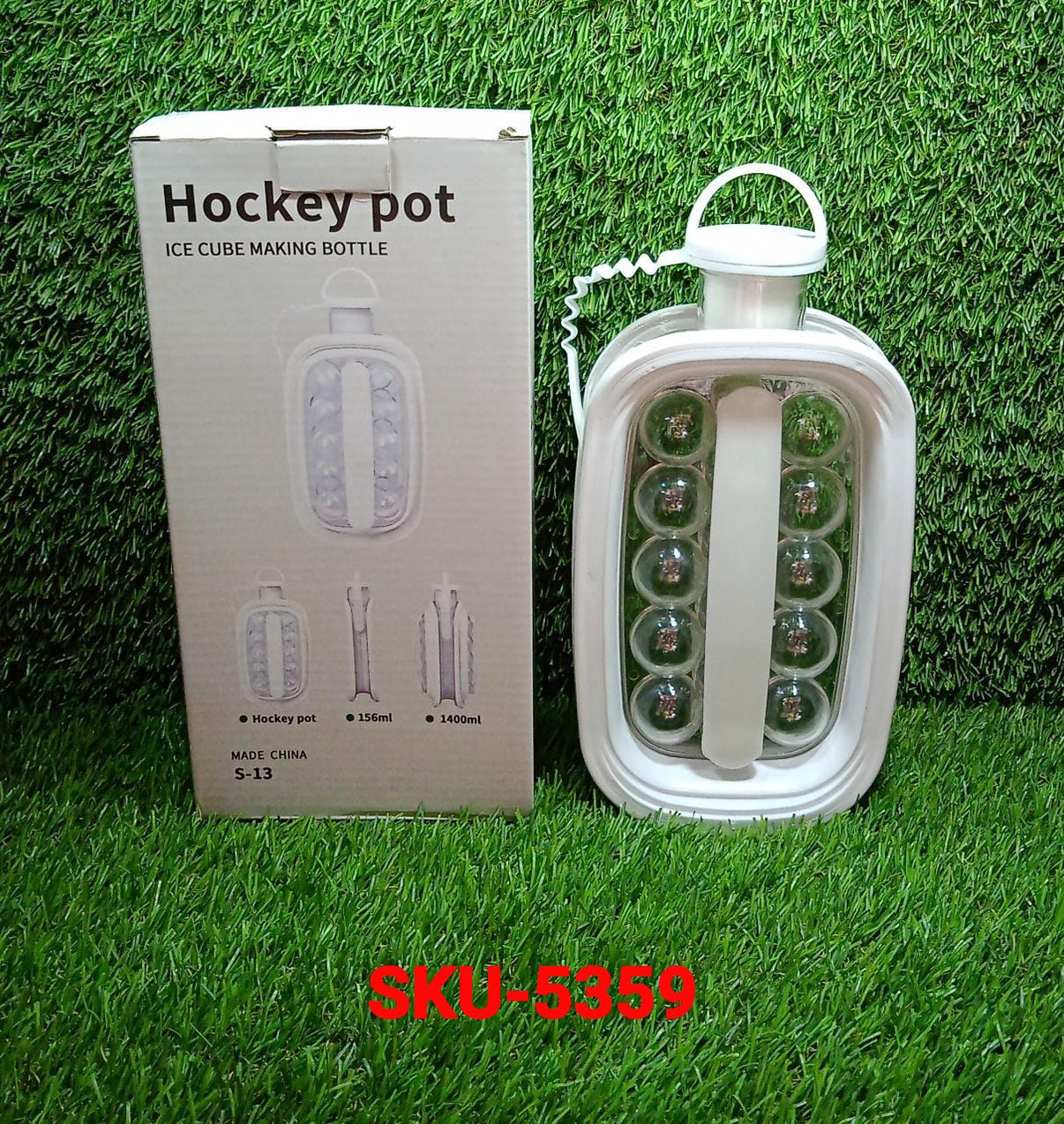 Ice Tray, Foldable Ice Cube Molds with Lid,2-in-1 Ice Box, Ice Cube Sp ...