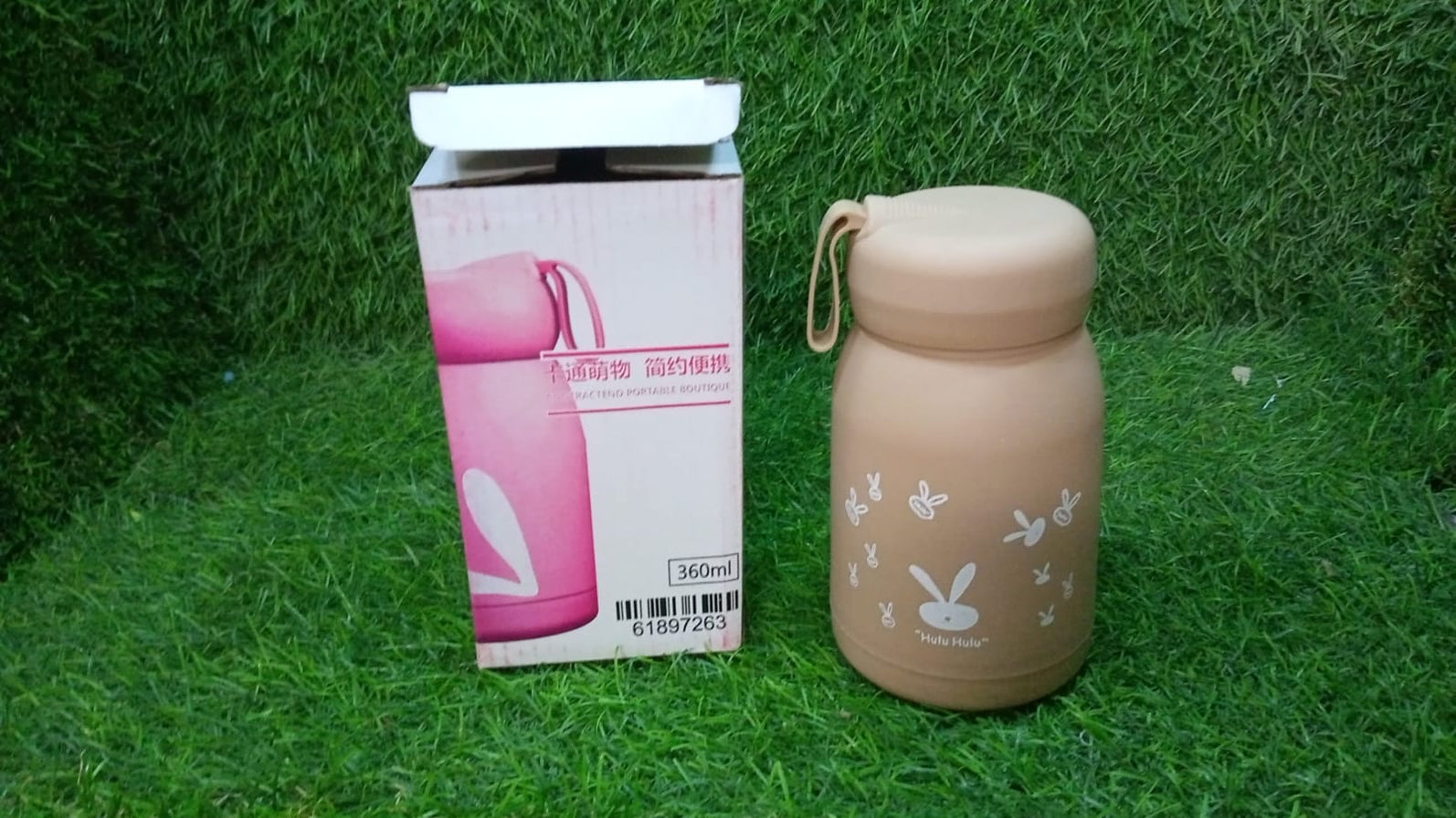 Cute water bottle for kids - 360 ml Cute Bunny Water Bottle | Cute Rab ...