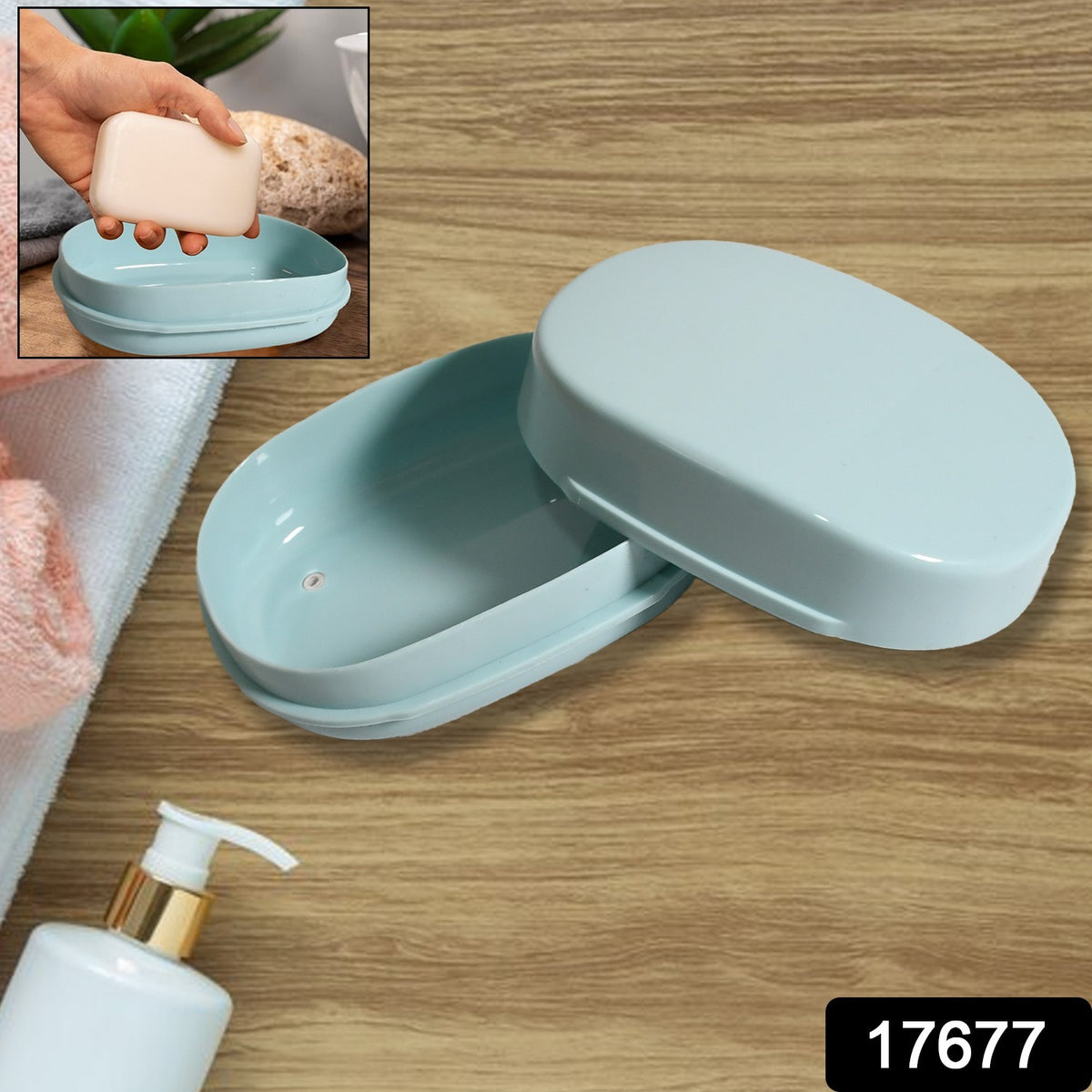 17677 Soap Container, Soap Box Household Kitchen and Bathroom Can Use ...