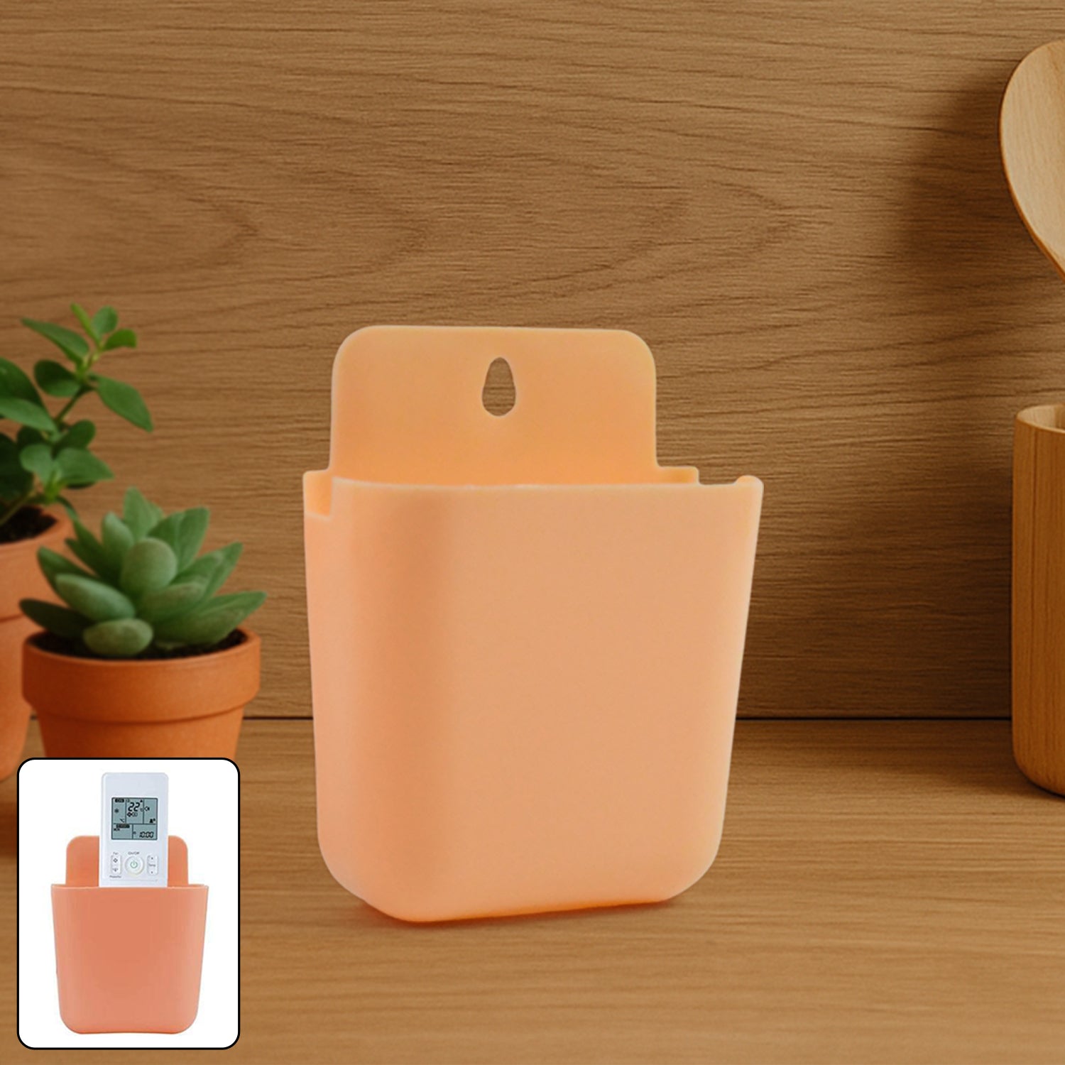 Buy Multi Purpose Wall Mounted Plastic Mobile Storage Pocket