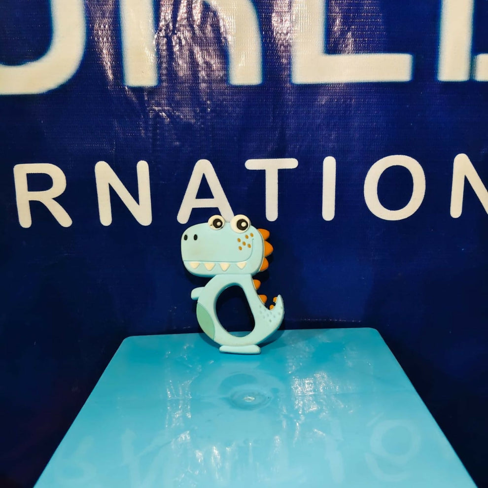 Dainosour Shape Silicone baby Teether