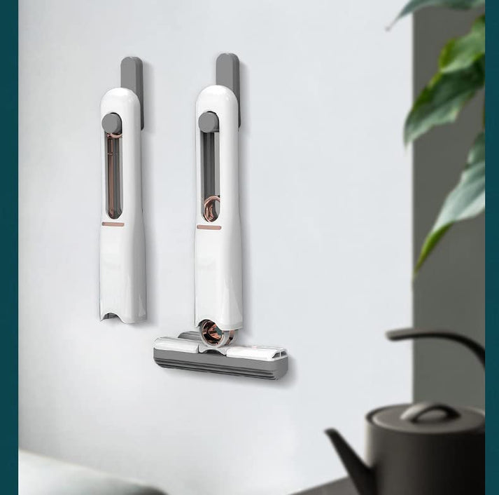 Portable Self-Squeeze Short Mop, Mini Hand Wash-Free Strong Absorbent