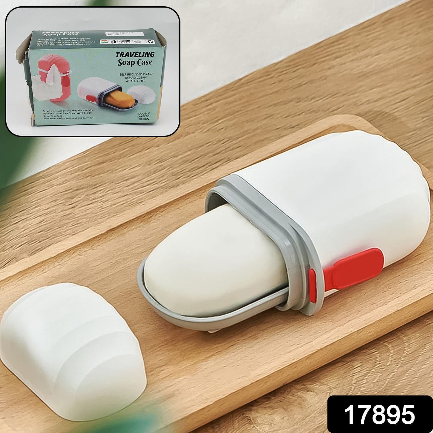 Stylish and Practical Soap Holder for Travel Soap Box With Secure Sea ...