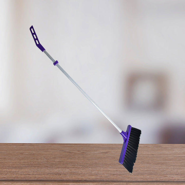 0627 Long Handle Dustpan and Brush 2 Piece Set for Sweeping Cleaning H ...