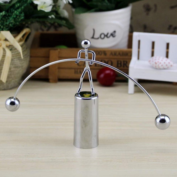 7875 Mini Steel Balance Toy, Decoration Pendulum Newton Cradle Balance ...